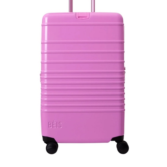 BEIS | Bags | Nwt Beis The Medium Checkin Roller Suitcase Luggage In ...